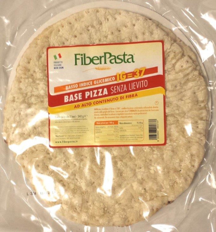 FiberPasta, low glycemic index pasta | PIZZA BASE